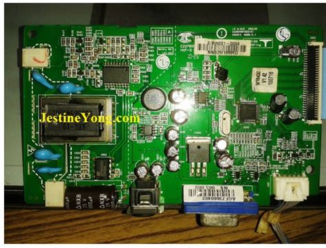 How To Repair LG LCD Monitor No Display With Good Power Output Voltage Electronics Repair And
