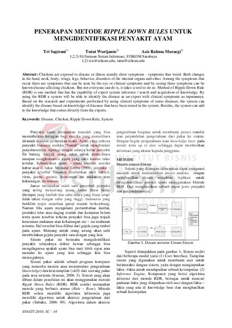 pdf penerapan metode ripple down rules untuk mengidentifikasi