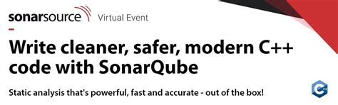 Webinar Write Cleaner Safer Modern C With Sonarqube Cpp