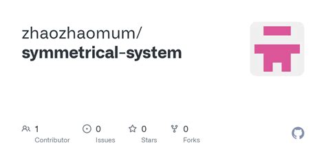 GitHub Zhaozhaomum Symmetrical System