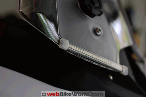 Admore Amber Led Array Review Webbikeworld