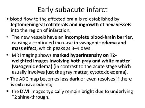 Imaging Ischemic Infarction Pptx