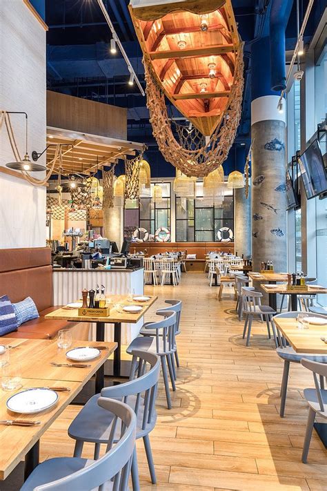 Fresh Catch Hcreates Interior Design Beach Restaurant Design Restaurant Design Inspiration