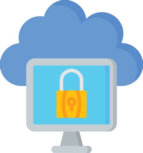 Cloud Protection Vector Icon 30378739 Vector Art At Vecteezy
