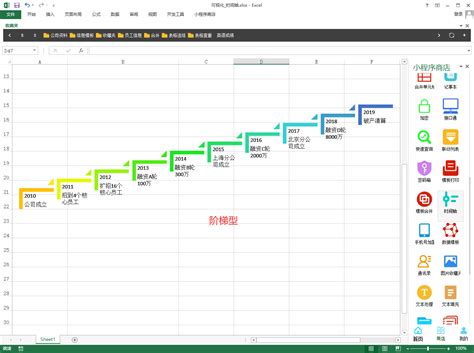 Excel小程序 时间轴 Wps和excel小程序商店办公插件