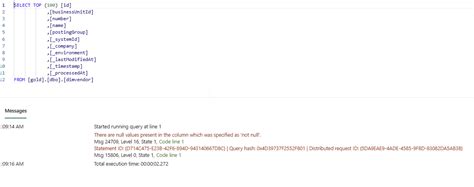 There Are Null Values Present In The Column Which Microsoft