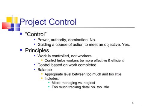 Ch Project Monitoring Control Updated PPT