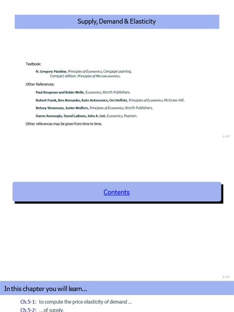 Micro 03 Supplydemand Elasticity Slides Pdf Elasticity Economics Demand