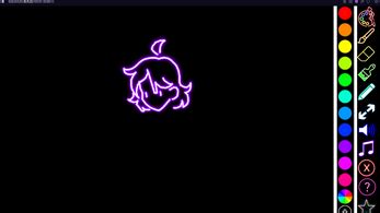 Neon Draw By BLACKNUEL