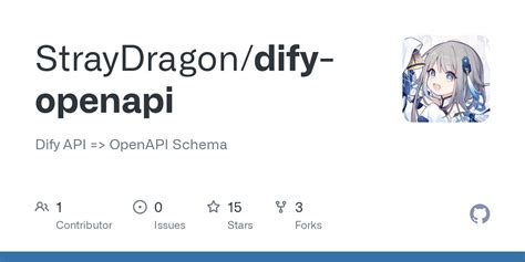 Github Straydragondify Openapi Dify Api Openapi Schema