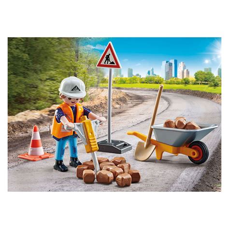 Construction Worker Figures Playmobil Construction Scaffolding Set With
