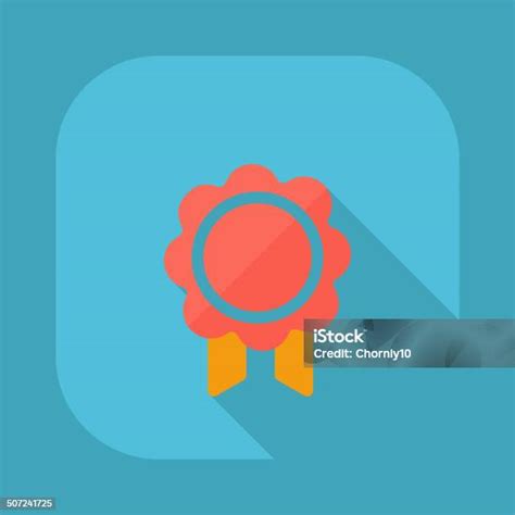 평편 현대적인 설계와 그림자 벡터 아이콘 인쇄합니다배지 명예 1위에 대한 스톡 벡터 아트 및 기타 이미지 1위 라벨 리본상 Istock