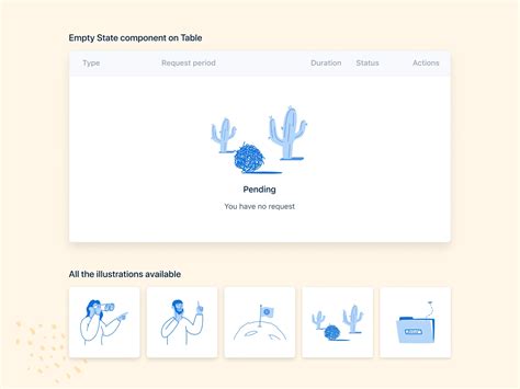 Empty State Component Empty State Web Design Dribbble