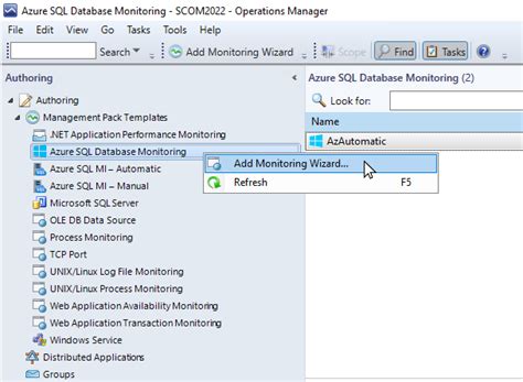 Monitoring Types In Management Pack For Azure Sql Database Microsoft