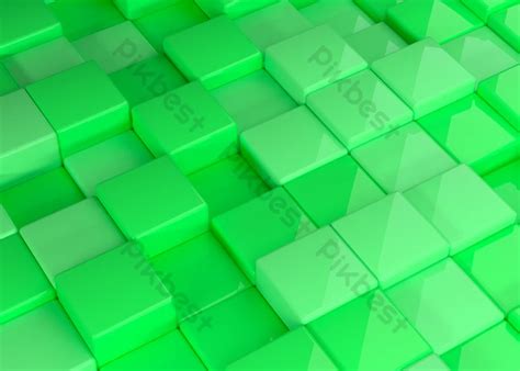Green Abstract 3d Square Background With Geometric Squares Backgrounds Psd Free Download Pikbest