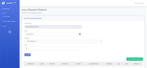 Aplikasi Permintaan Barang Dengan Php Mysql Dan Bootstrap 4 Hakko Blogs