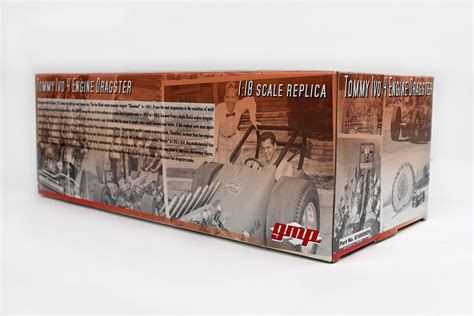 Tommy Ivo 4 Engine Dragster Gmp 1 18 Metal Diecast Model