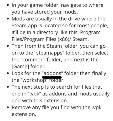 Im Trying To Delete Mods From My Pc But I Cant Find The Addons Folder