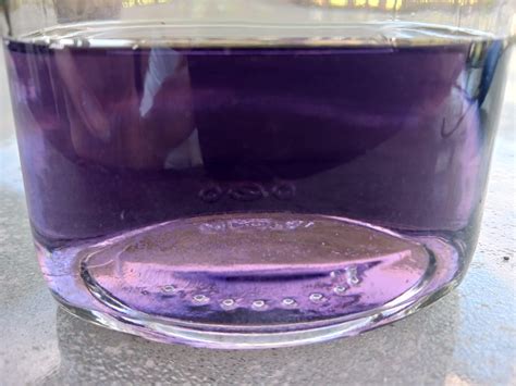 Made A Hydrogen Generator With 32 Hcl And Aluminium Foil The Liquid That Was Left Was Purple