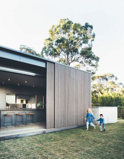 Sliding Eucalyptus Screens Wrap House On Australias Sunshine Coast