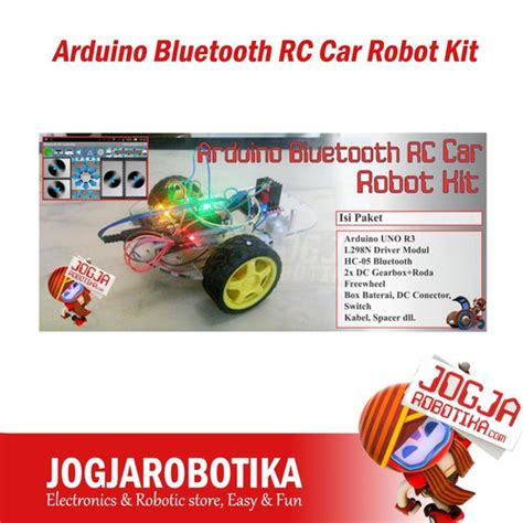 Jual ARDUINO BLUETOOTH RC CAR ROBOT KIT Kota Yogyakarta Homeebeauty Tokopedia