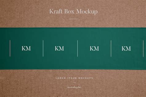 Premium Psd Gradient Mailing Box Mockup Design