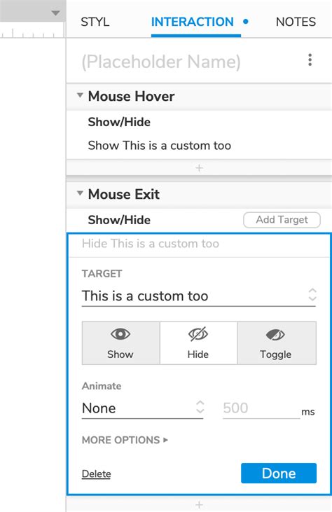 tooltips tutorial · axure docs
