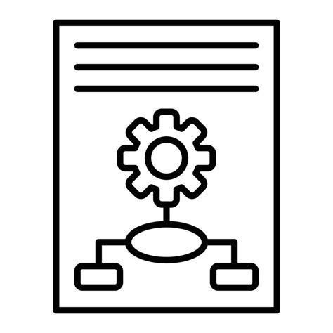 Implementation Line Icon 9957243 Vector Art At Vecteezy