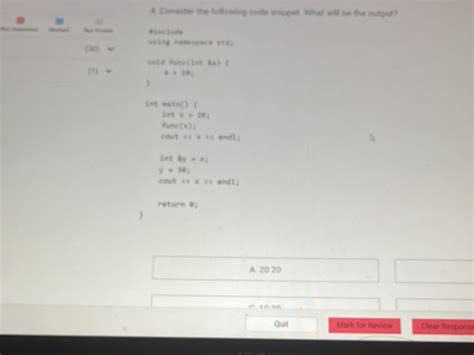Consider The Following Code Snippet What StudyX