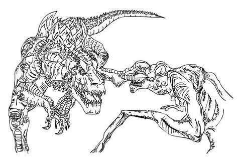 Godzilla Vs Zilla Coloring Pages Coloring Pages