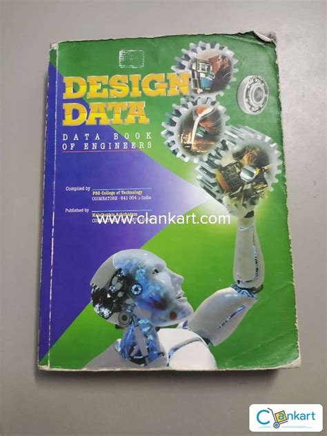 Buy Design Data Book For Engineering Book In Excellent Condition At