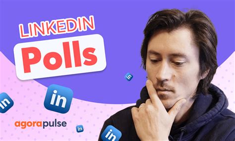 Schedule LinkedIn Polls | Agorapulse Video Tutorials