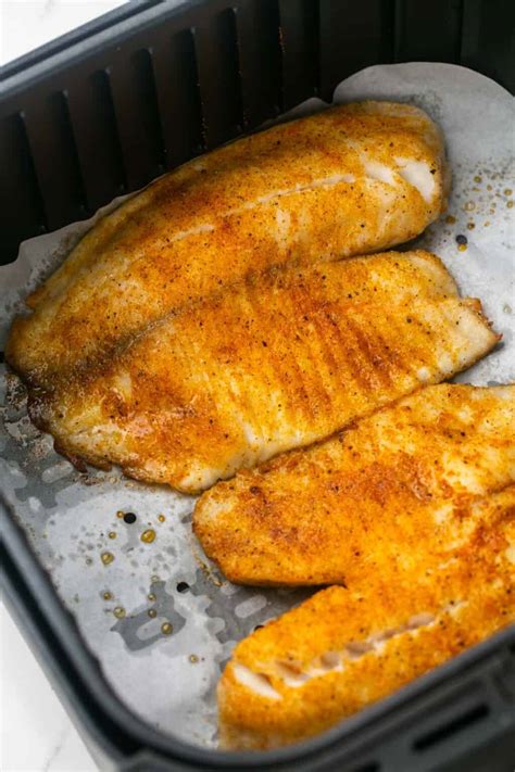 Air Fryer Tilapia Easy 15 Minute Dinner Little Sunny Kitchen