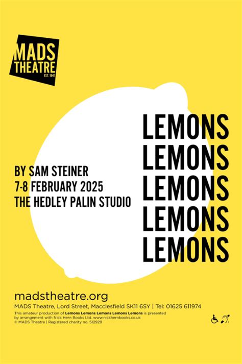Lemons Lemons Lemons Lemons Lemons At Hedley Palin Studio Event Tickets