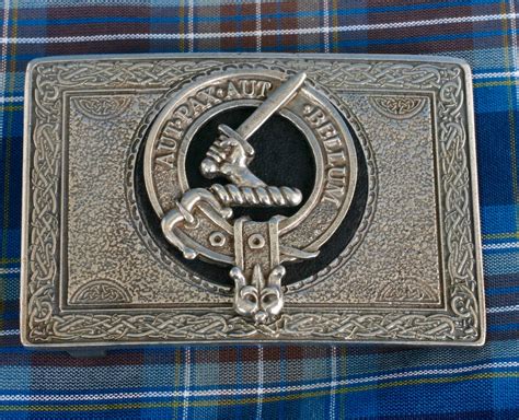 Clan Crest Kilt Belt Buckle