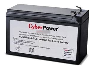 Bateria Para Nobreake Cyberpower Rbp0089 | MercadoLibre 📦