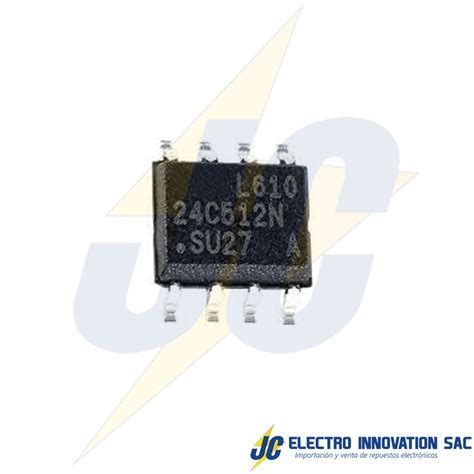 Memoria Eeprom Superficial 24c512 Wmn6tp 64kb X8bit 25÷55v 1mhz Marca