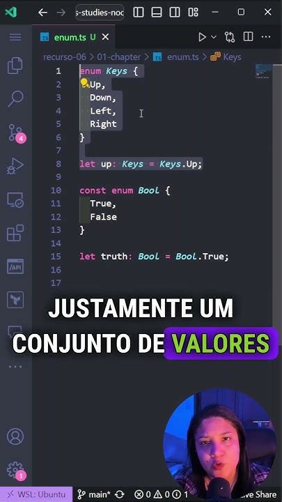 qual a diferença entre enum vs const enum no typescript 🚀 parte 01
