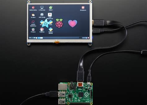 Adafruit 7 Inch Touchscreen Display Backpack Unveiled For 90