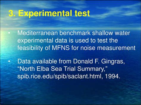 ppt angular spectrum analysis of ocean noise using discrete noise