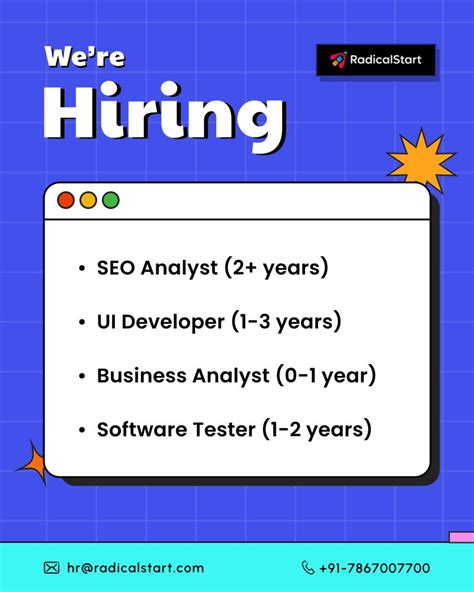 Hiring Career Opportunity Developers Digitalmarketingjobs Seo