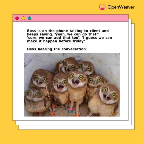 open weaver on linkedin openweaver codingmemes kandi coding