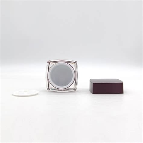 저렴한 개인 로고 50g 스킨 케어 크림을 위한 새로운 스타일 페이스 크림 아크릴 화장품 용기 중국 제조 업체의 빈 플라스틱 아크릴 용기 50ml Kp Pkg