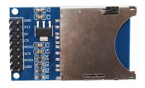 Módulo Arduíno Leitor Gravador Slot Cartão Micro Sd Card R 1390 Em