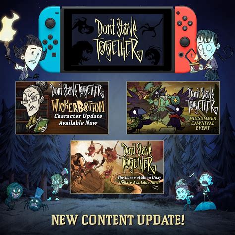 Dont Starve Together Update Out Now Version 120 Patch Notes