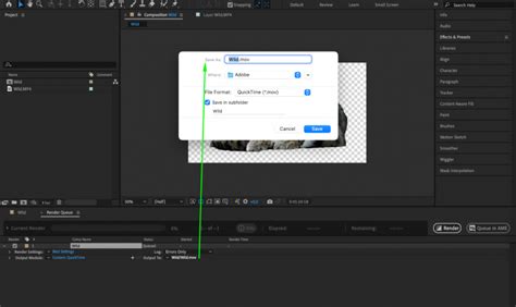 How To Export Alpha In After Effects Aejuice Com