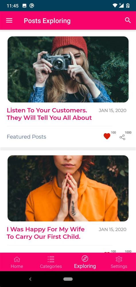 Wpposts Wordpress To Android Ios Xamarin App By Nettex Codester
