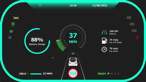 Adesh Singh On Linkedin Amazing Qt Qml Car Dashboard Designs For