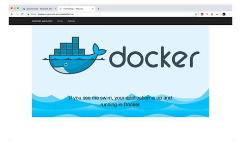 Deploy Your Net Core App As Docker Container With Microsoft Azure