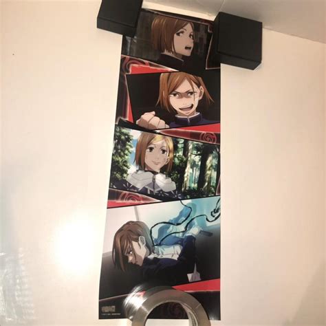 Jujutsu Kaisen Nobara Kugisaki Poster Measures Depop